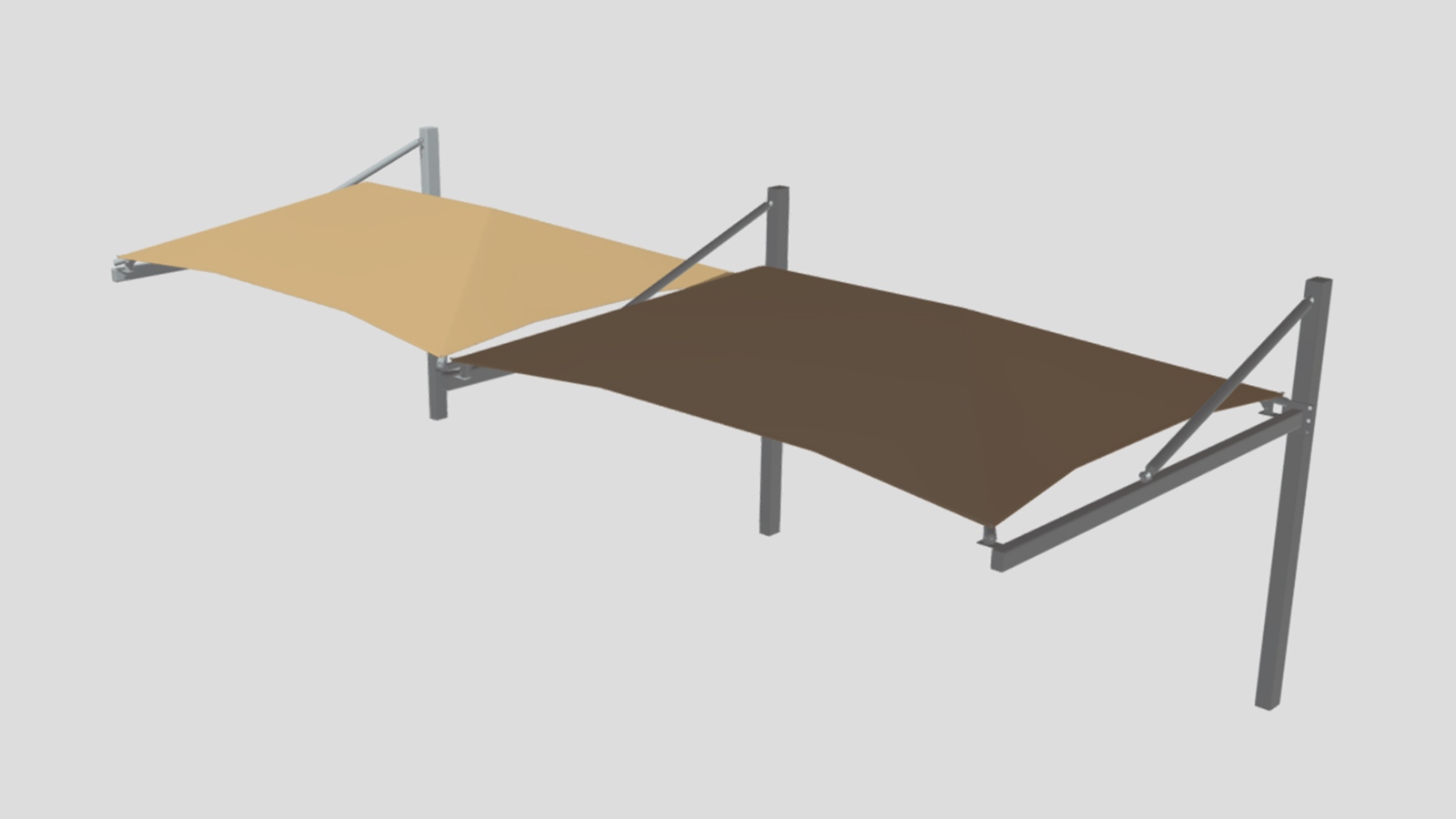 Single Column Monoslope Cantilever