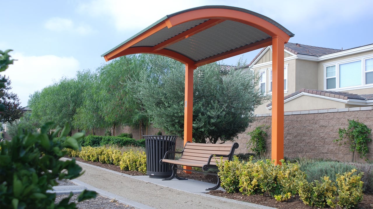 Covered Walkway Arched