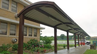Covered Walkway Arched