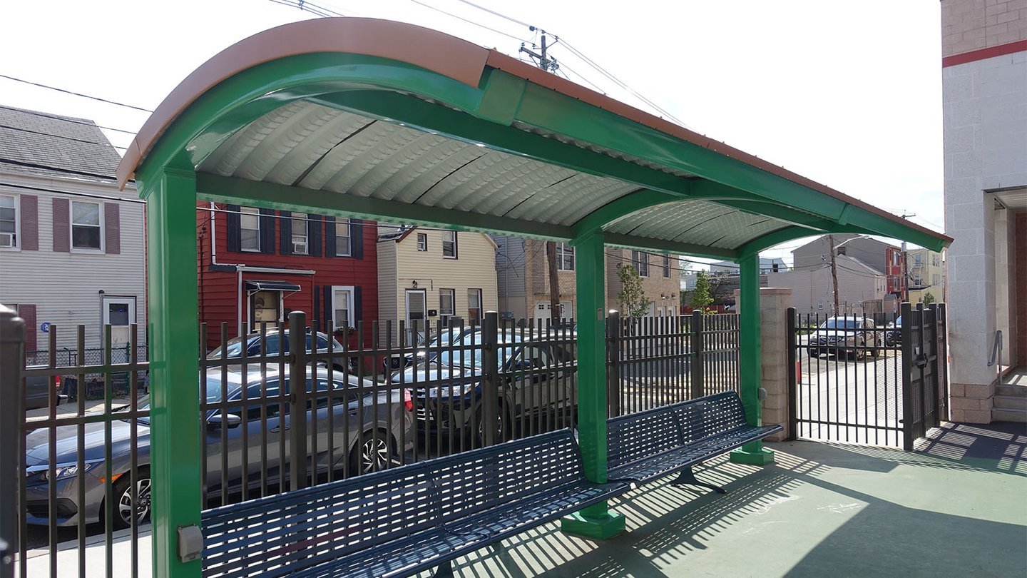 Covered Walkway Arched
