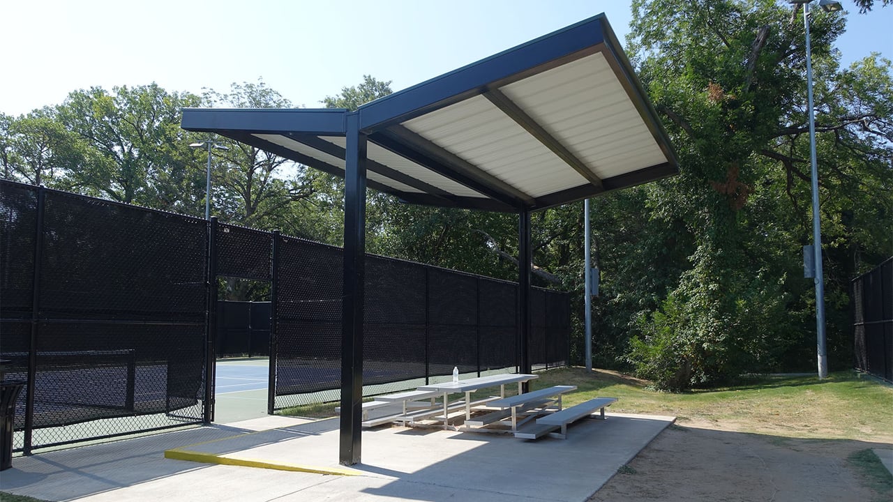 Gullwing Walkway Cantilevered